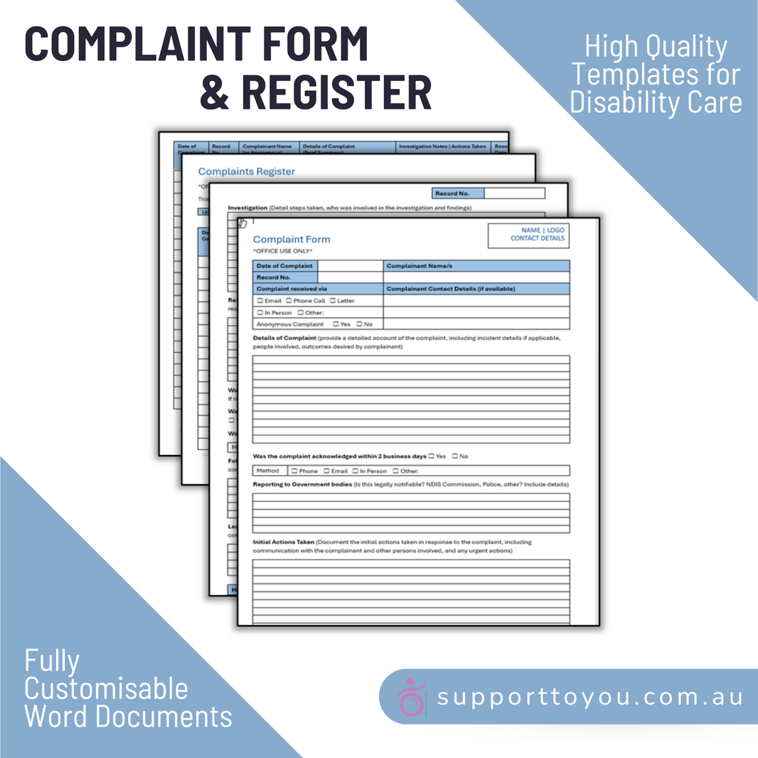 Support Workers | Disability Templates | supporttoyou