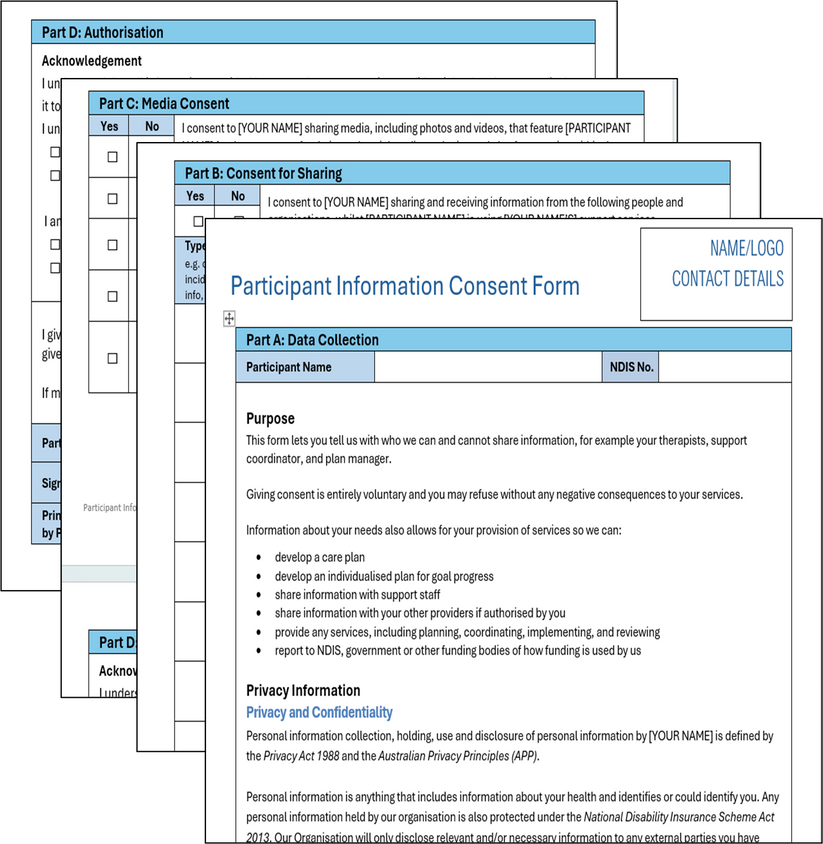Participant Information Consent Form – supporttoyou